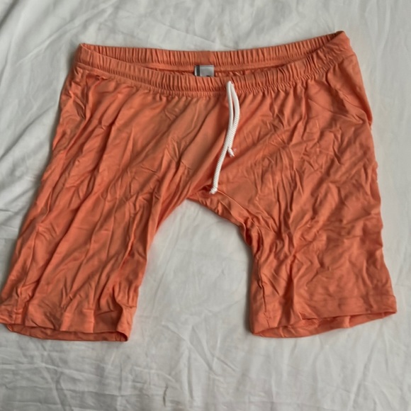 Underwear & Socks | N2n Spring Lounge Biker Brief Peach Large | Poshmark